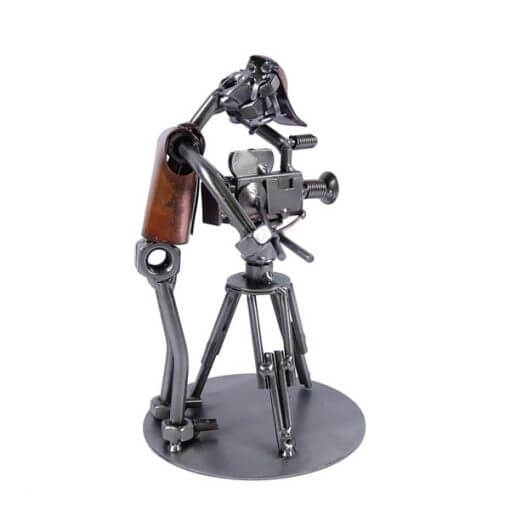 Figurine caméraman, un cadeau pour les fans de cinéma