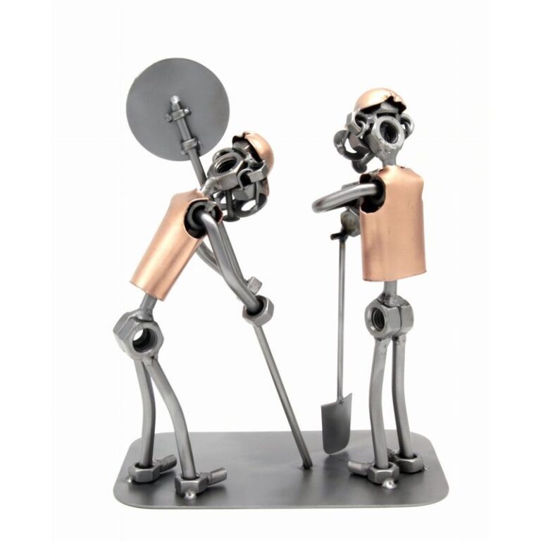 Figurine ouvrier de chantier - Cadeau BTP ️